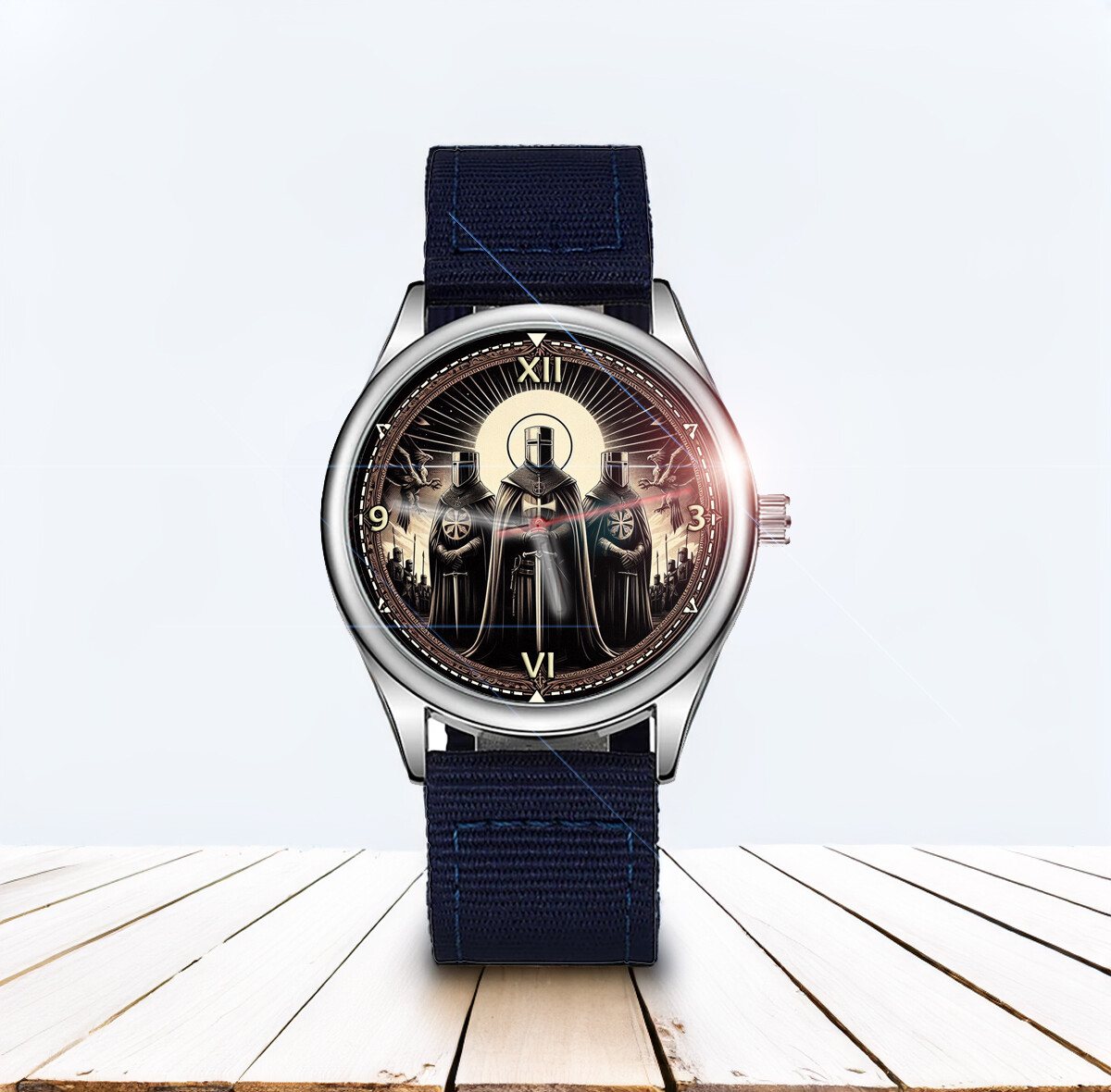 TEMPLAR KNIGHTS THE GATHERING ART #1 Trendy Unisex 38mm Dial Wrist ...