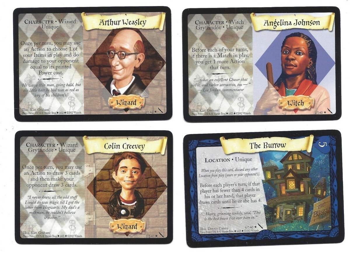 Wizards Of The Coast HP TCG Harry Potter TCG Cards - Chamber Of Secrets ...