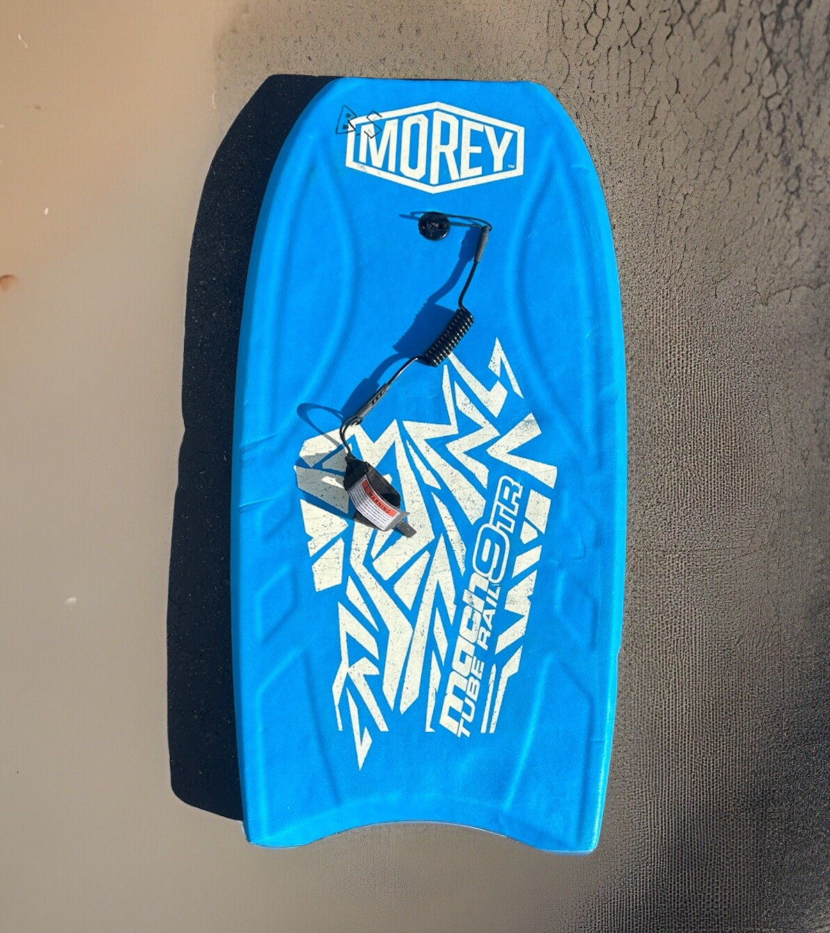 Morey Mach 9 TR Tube Rail 9TR Boogie Board 42" Body Surf Slick Bottom ...