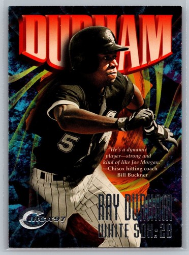 Ray Durham 1997 Circa BASEBALL #2 Chicago White Sox | eBay