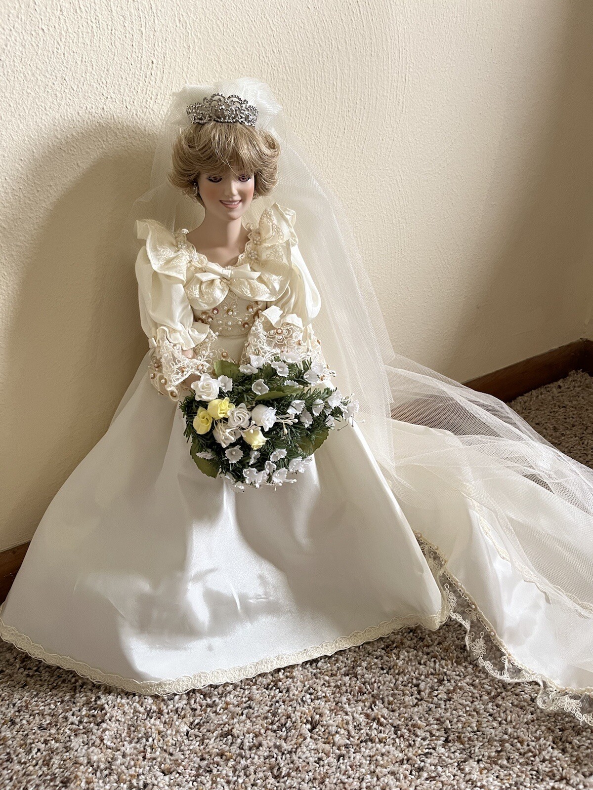 Princess Diana Doll Porcelain Wedding/Bride Doll | eBay