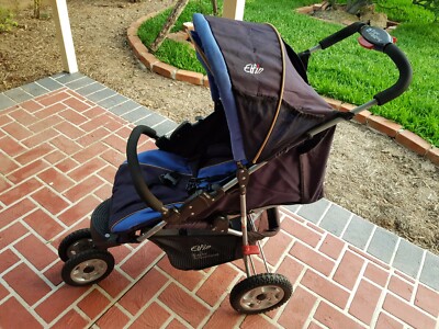 Roger Armstrong Elfin Stroller - Blue and Black | eBay Australia