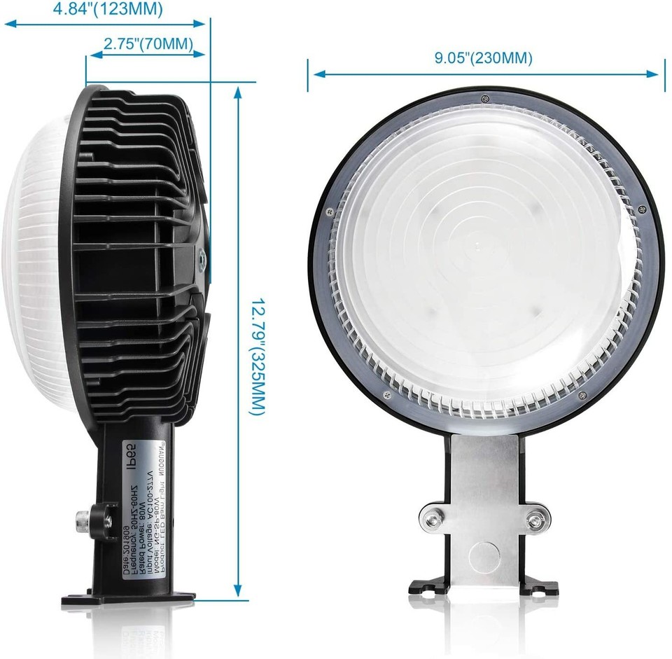 LED Barn Lights Exterior 120W Ultra Bright Dusk to Dawn LED Yard Light ...