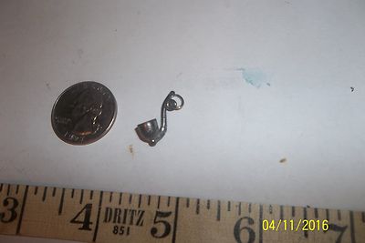 VINTAGE Sterling Silver Old Toby TOBACCO SMOKING PIPE Charm 248807 | eBay