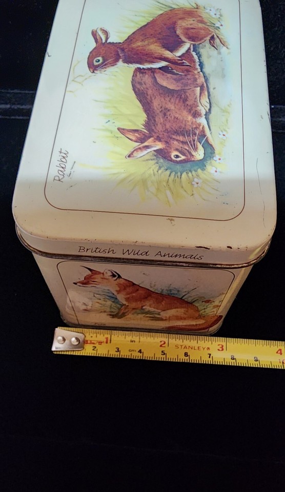 VINTAGE BRISTOW'S OF DEVON "COUNTRYSIDE "EMPTY TIN, CREDITON DEVON, 3 1 ...