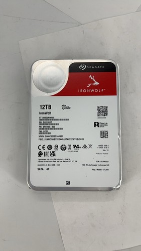Seagate IronWolf 12TB NAS Hard Drive 7200 RPM 3.5" Internal HDD ...