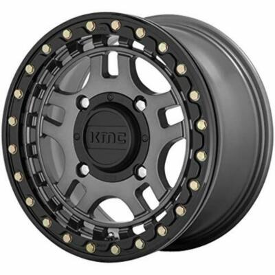 KMC Powersports Wheel KS24047044438 Gun 14X7 4X156 | eBay