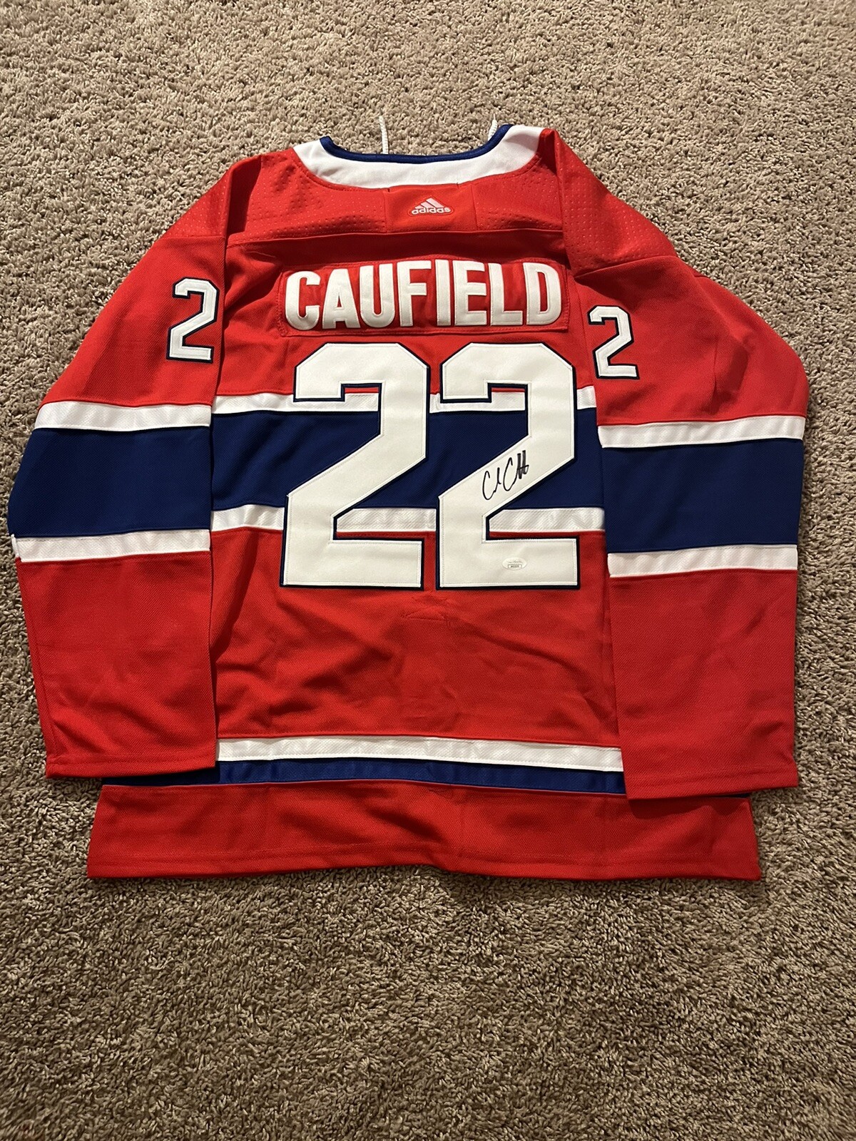 Cole Caufield Signed Jersey | eBay