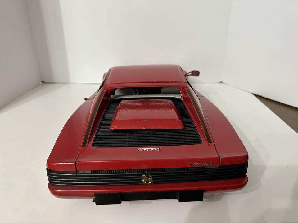Pocher - Ferrari Testarossa - 1/8 scale - Red - Built | eBay