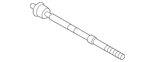 Genuine Volkswagen Inner Tie Rod 3QF-423-810-C | eBay