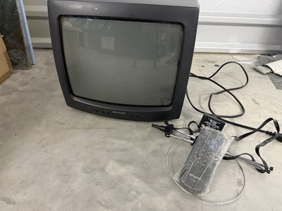 Sharp 13G-M60 CRT TV (1996) with Remote – Retro Gaming / Vintage ...