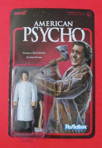 Patrick Bateman American Psycho Super 7 Reaction Action Figure MOC | eBay