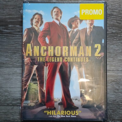 Anchorman 2 The Legend Continues DVD 2013 Paramount Will Ferrell Steve ...