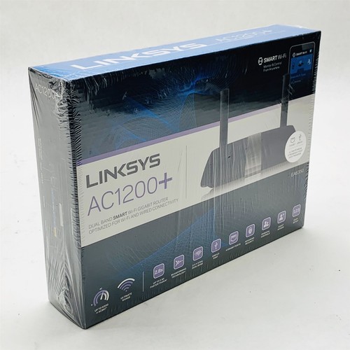 Linksys EA6350 AC1200+ Dual Band Smart WiFi Wireless Gigabit Router ...