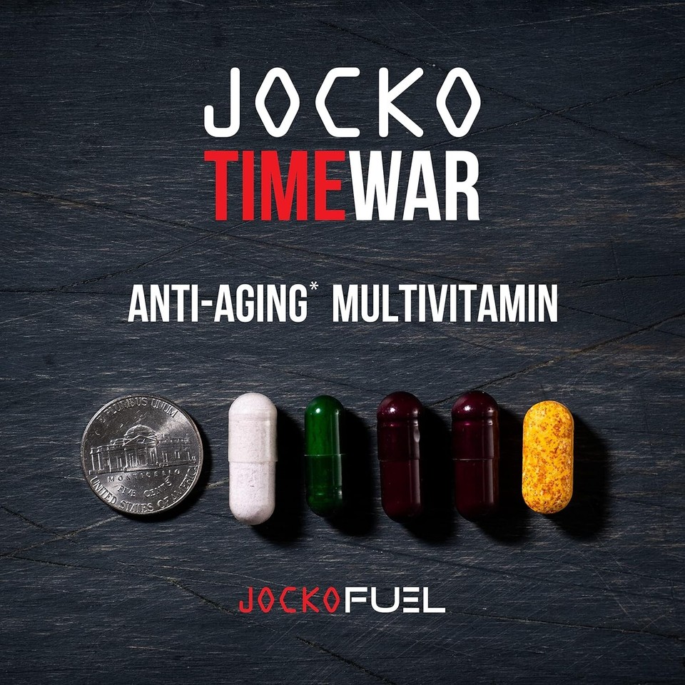 Jocko Fuel Time War Anti-Aging Essential Vitamin & Nutrient Complex 30 Servings | eBay