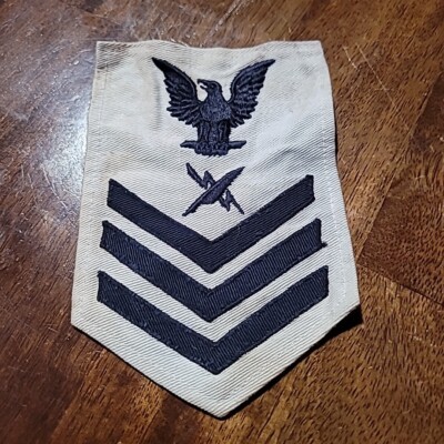 Military Patch Badge 1st Class Rate Navy Cryptologic Communications ...