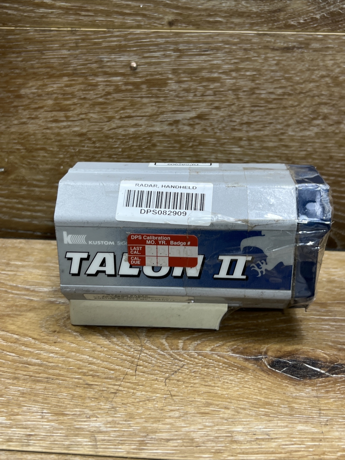 Kustom Signals Talon Radar speed detection pistol grip DPS POLICE 33.4 ...