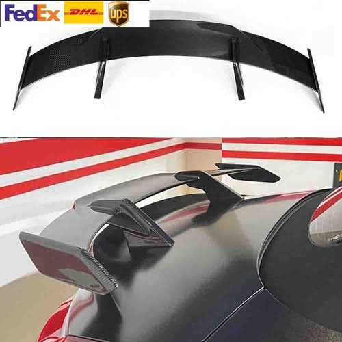 For Porsche 718 981 987 Boxter Cayman Carbon Fiber GT Rear Spoiler Wing ...