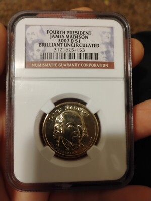 Fourth President $1 Coin | eBay