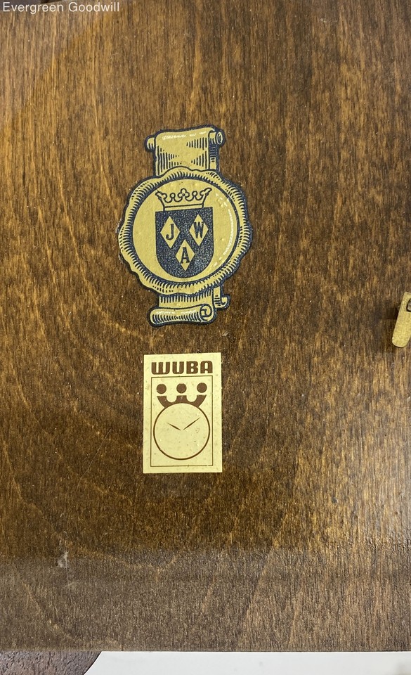 Vintage Wuba Warmink Wall Clock | eBay