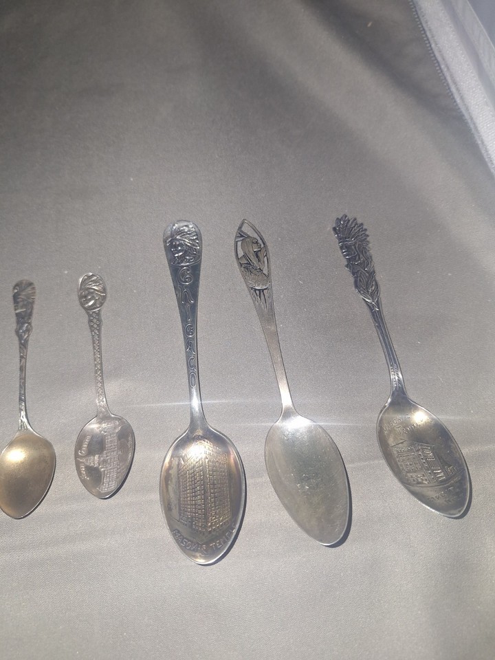 9 Sterling Silver Native American Theme Spoons | eBay