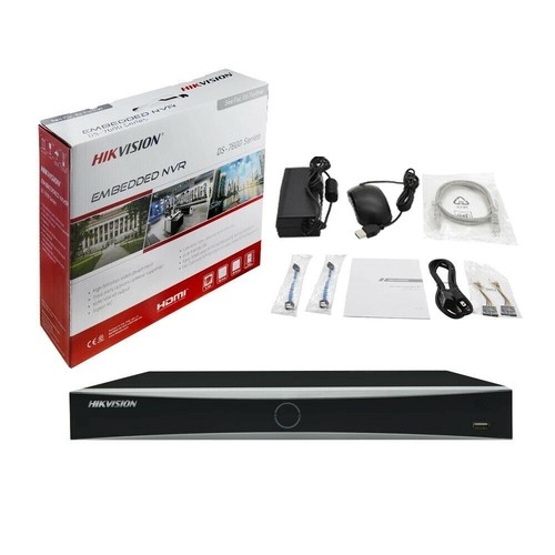 Hikvision Original 8CH POE 4K Acusense AI NVR Home Surveillance Network ...