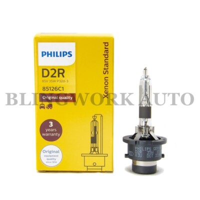 1PC PHILIPS OEM Factory Colour D2R XENON HID Bulb for NISSAN GTR R34 ...