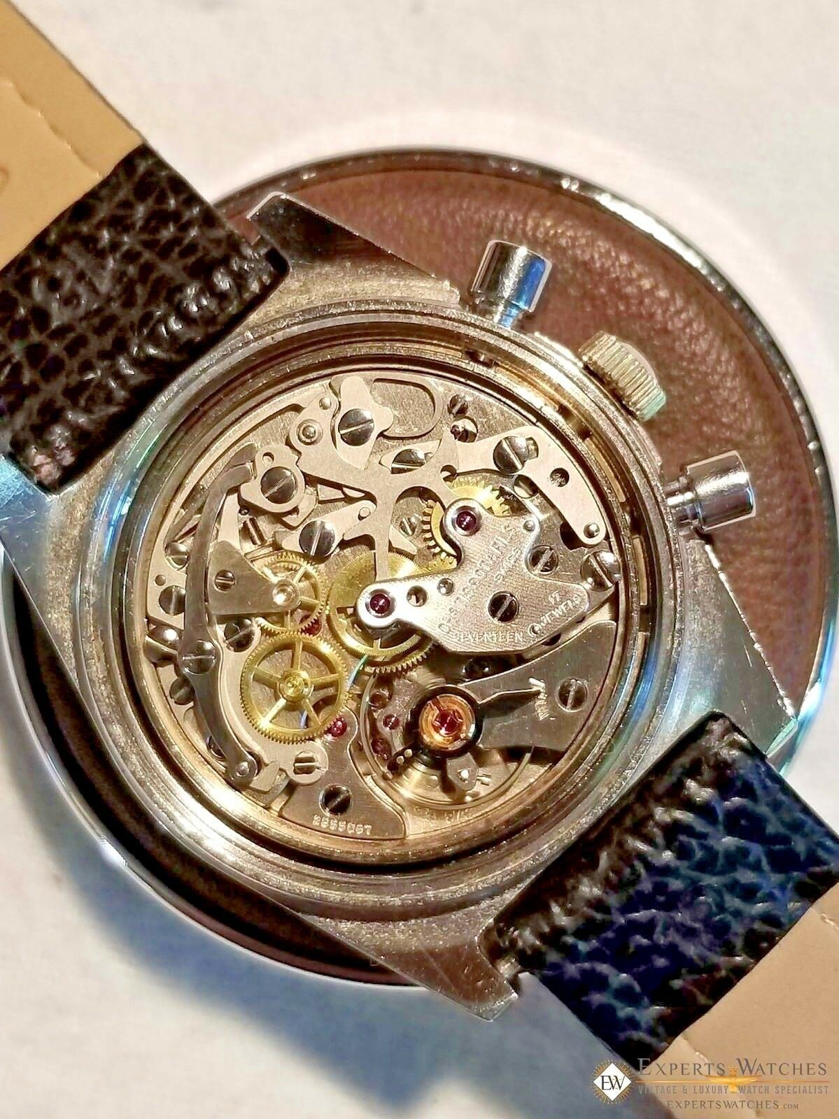 Serviced Vintage TISSOT Tropical PR 516 Chronograph Lemania 873 post ...