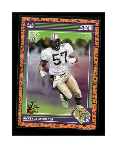 Rickey Jackson Orange Pumpkins 2024 Score A Treat Card #207 New Orleans ...
