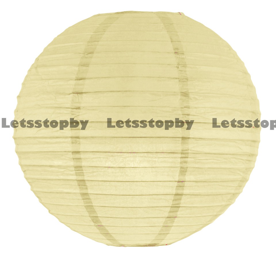 12x Round 16" Paper Lanterns Lamp Wedding Birthday Party Floral Event ...