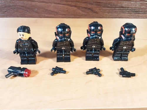 LEGO Star Wars Inferno Squad Agent Stormtrooper, Lot Of 4, Minifigure ...