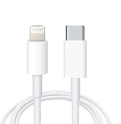 USB-C to 8-Pin Charging Cable Fast Sync Charging for phone White 1m ...