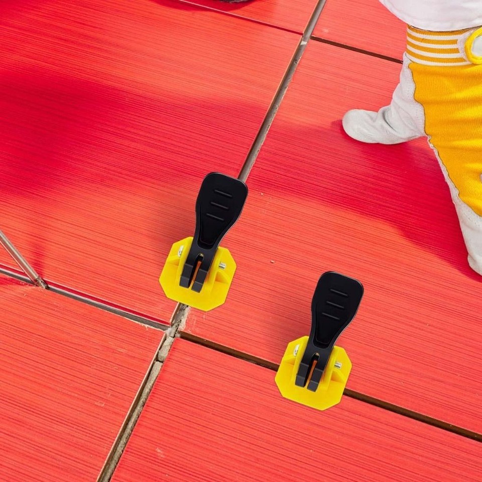 50Pcs Reusable Tile Leveler Push-type Tile Lifting Tool Tile Leveling ...