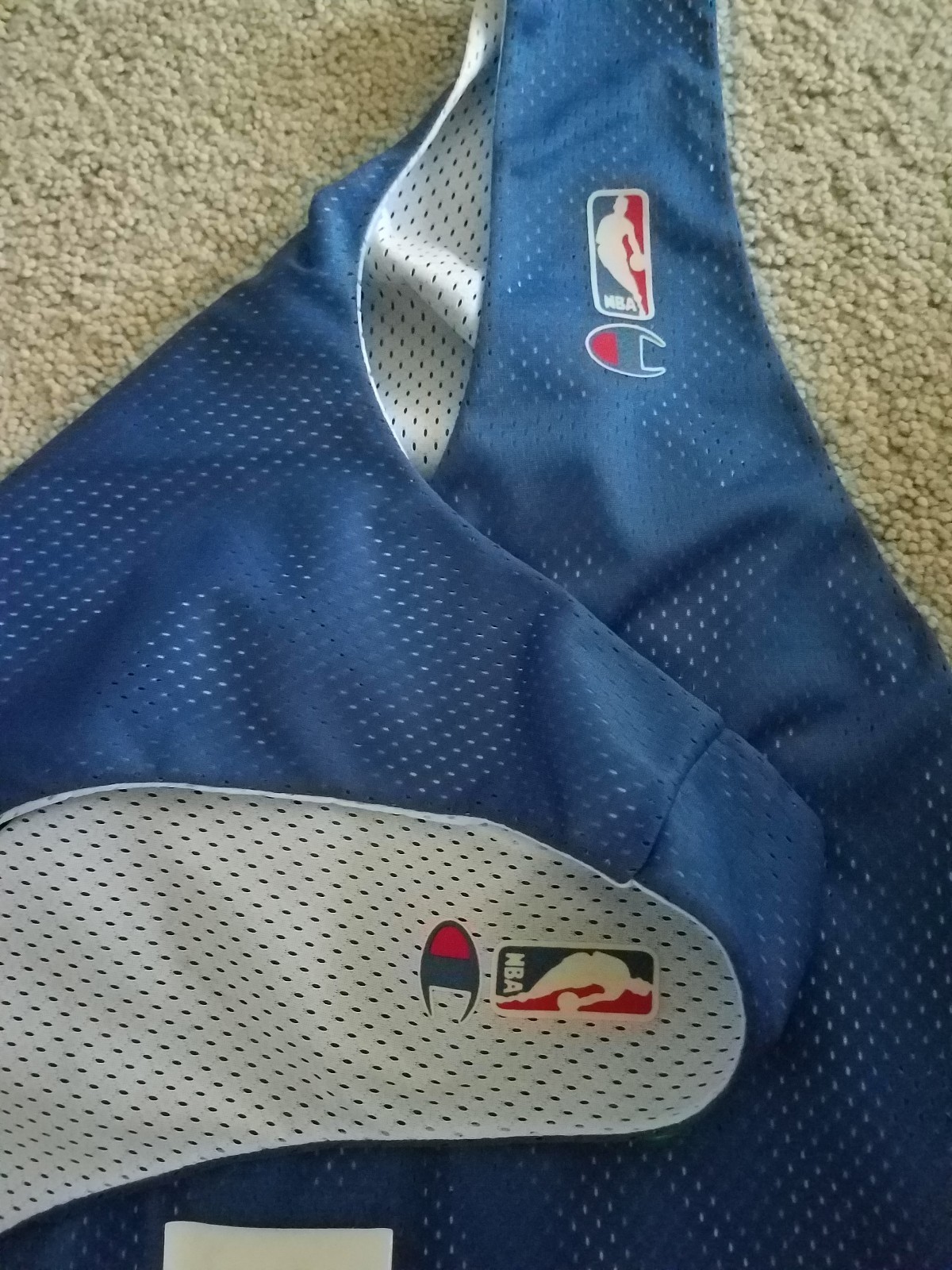 Jason Kidd 1994-95 Rookie Game Used Dallas NBA Practice Jersey ...