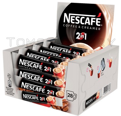 Full Box 28 Sticks NESCAFE Coffee & Creamer 2in1 Instant Coffee | eBay