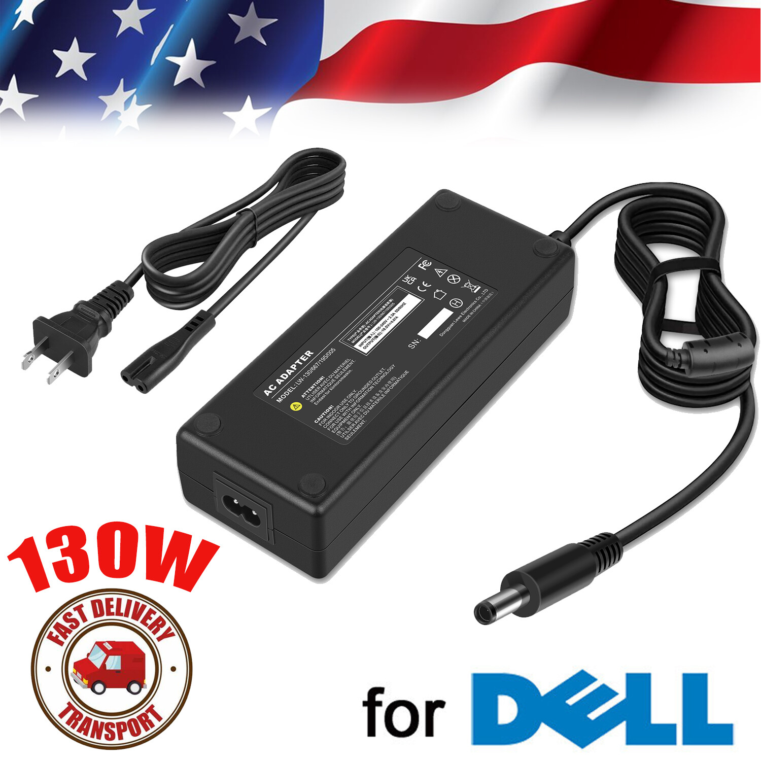 Power AC Adapter for Dell Precision M3800 M2800 5510 5520 5530 Laptop ...