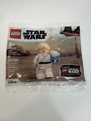 LEGO 30625 Luke Skywalker Blue Milk Polybag Minifigure Star Wars NEW | eBay