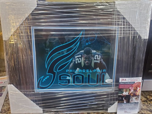 NICE FRAMED & MATTED Saints Marques Colston NFL 8x10 Photo Autographed ...