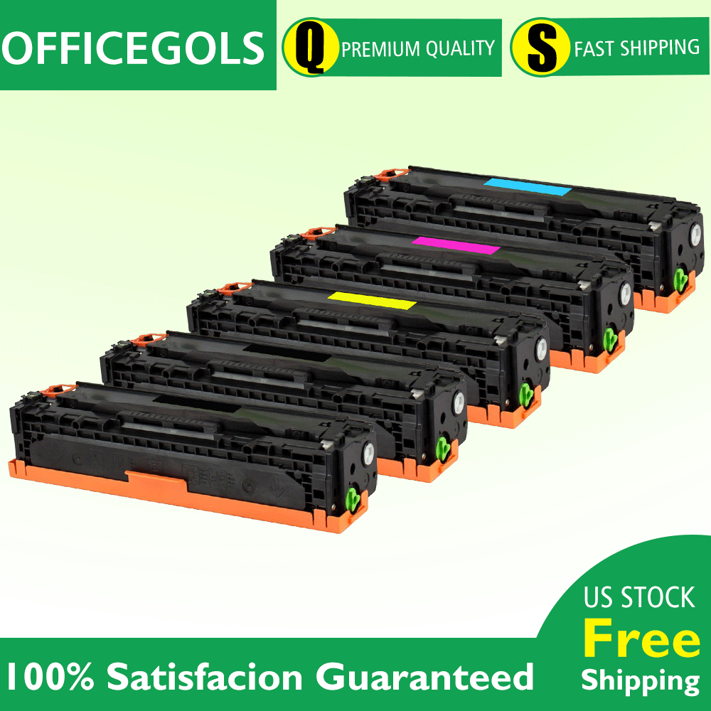5 x CRG131 Toner Cartridge Set for Canon 131 LBP-7110cw MF8280cw ...