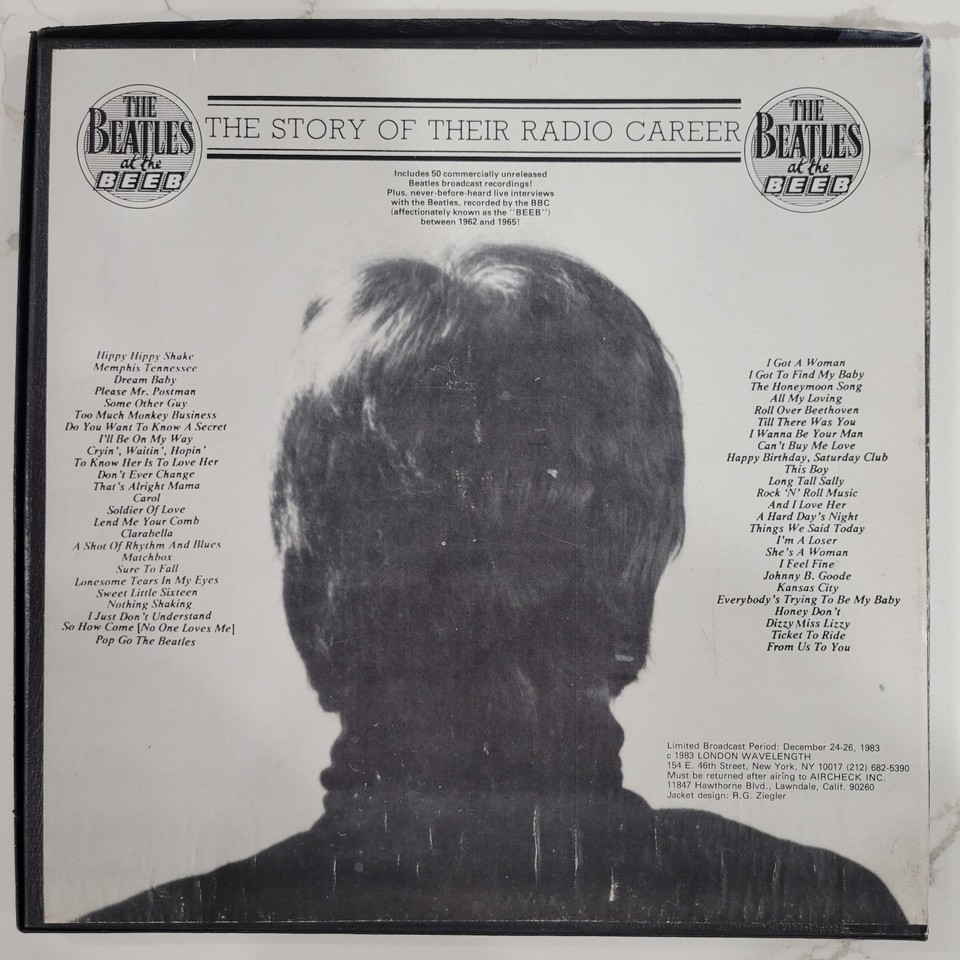 The Beatles At The Beeb (The Story Of Their Radio Career) 3x Vinyl LP ...