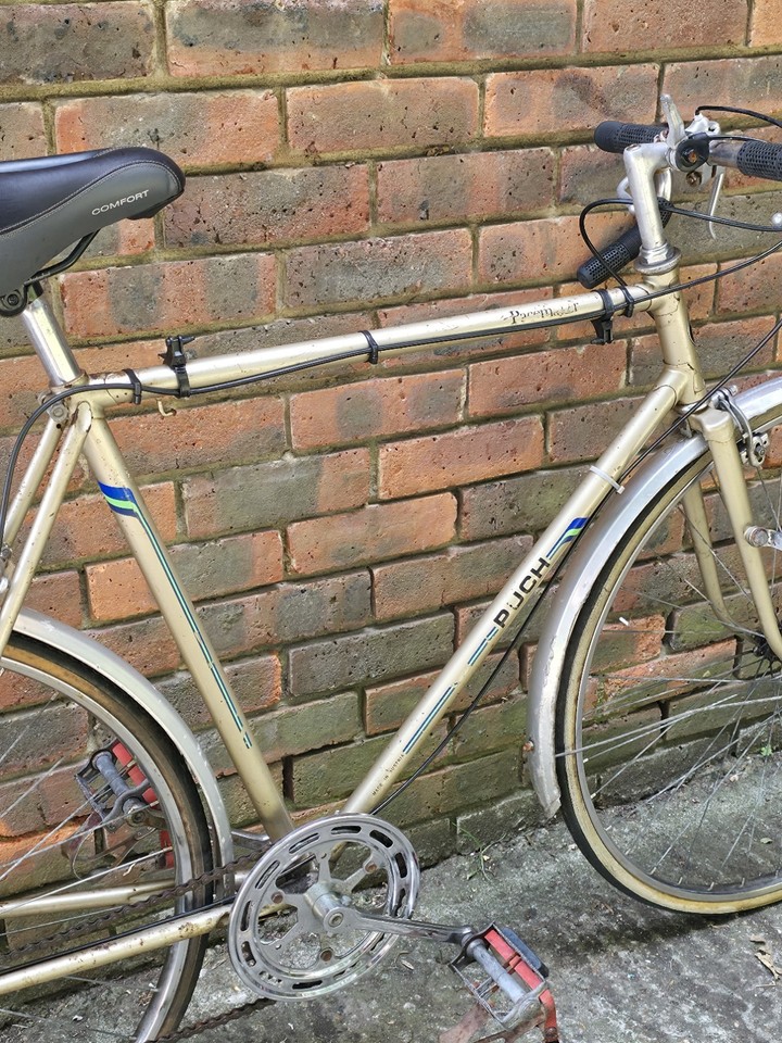 VINTAGE PUCH PACEMAKER ROAD / RACE BIKE 1970'S (23" FRAME WITH 28 ...
