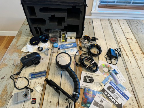 SeaLife ReefMaster DC500 Underwater Camera/Case Digital Flash Cradle ...