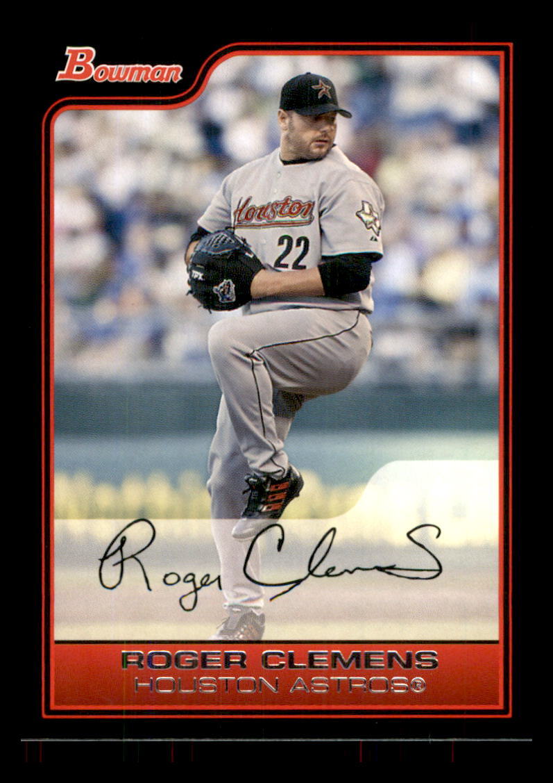 2006 Baseball Bowman Roger Clemens Houston Astros #90 | eBay