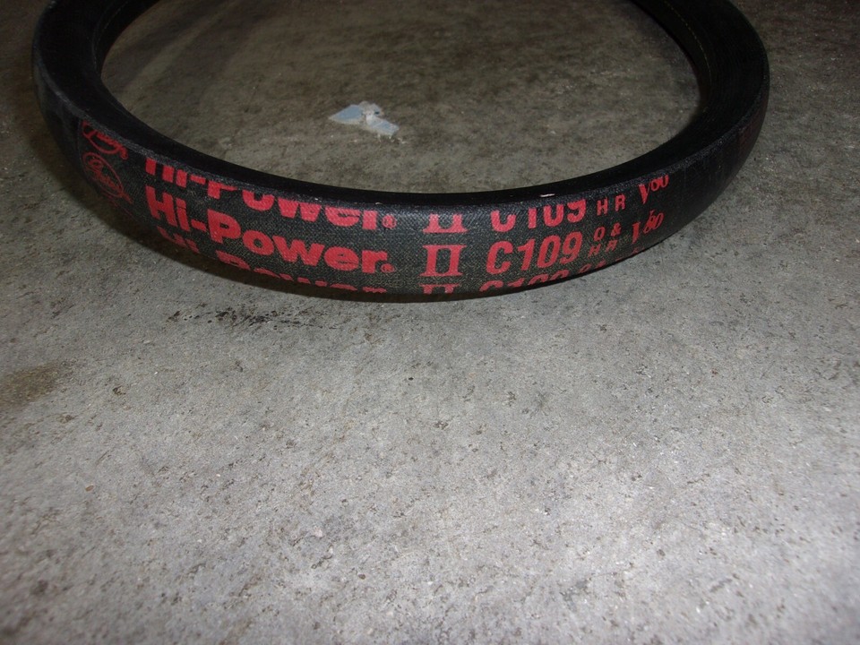 GATES C109 HI-POWER II V-BELT, 0202B | eBay