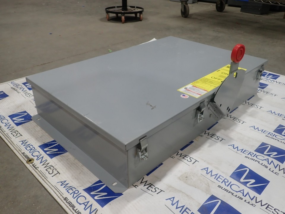 New Surplus COOPER BUSSMANN Elevator Shunt Trip Disconnect 200A 240V ...