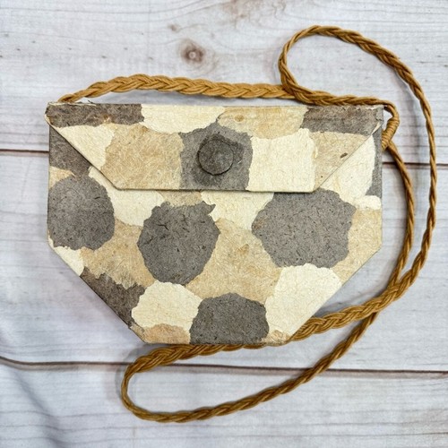 Timmy Woods Vintage Paper Mache Bag Purse Collectible Rare Raffia ...