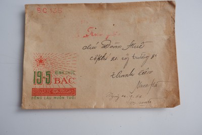 Vintage NVA_VC_North Vietnamese Army Envelope & Letter to Family ...