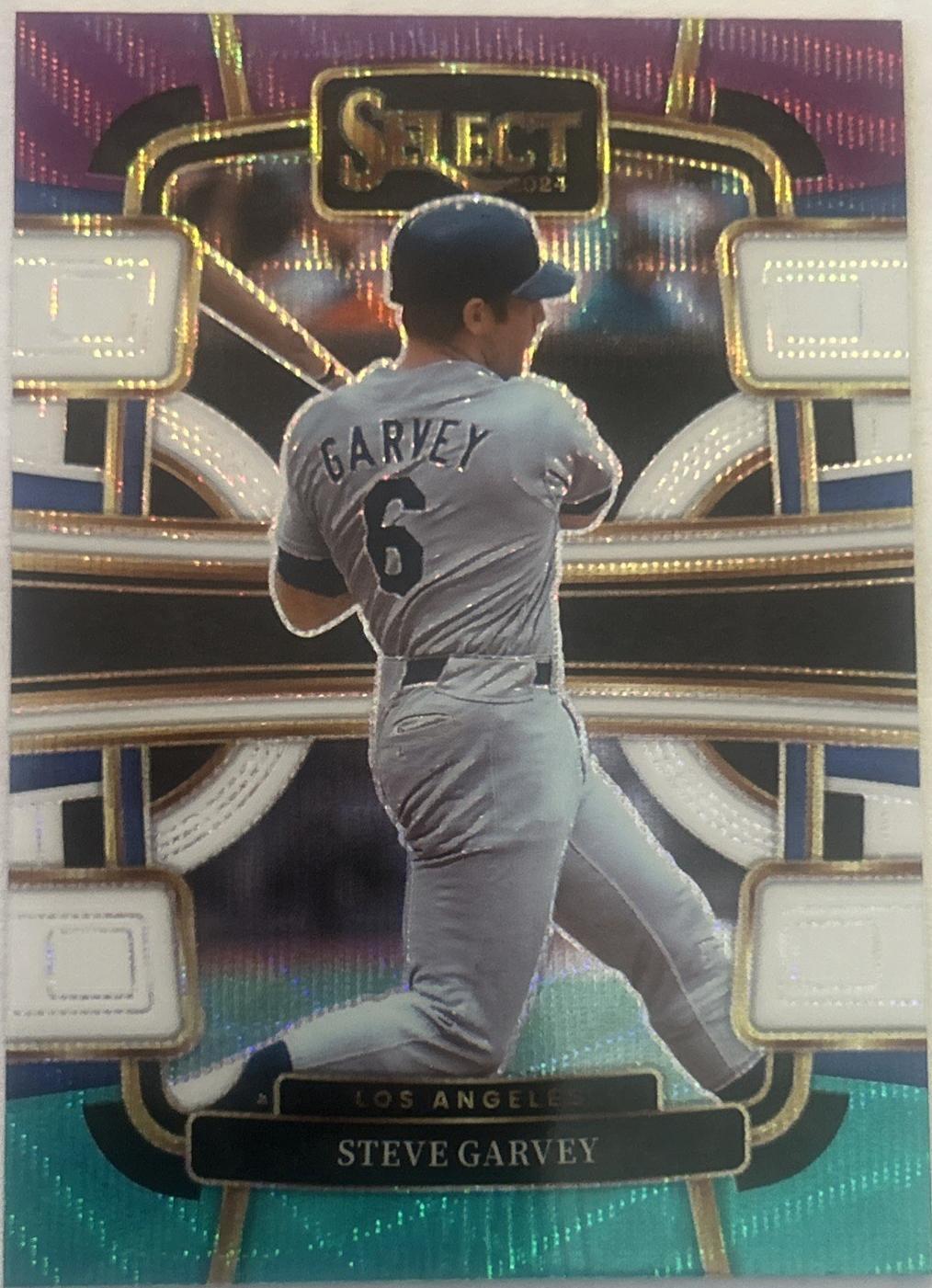 2024 Panini Select - Concourse Steve Garvey #66 Tri-Color Prizm for ...