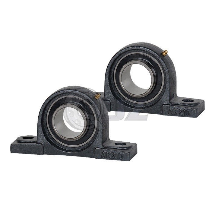 2x 1 3/16 in Pillow Block Cast Iron HCAK206-19 Mounted Bearing HC206-19 ...