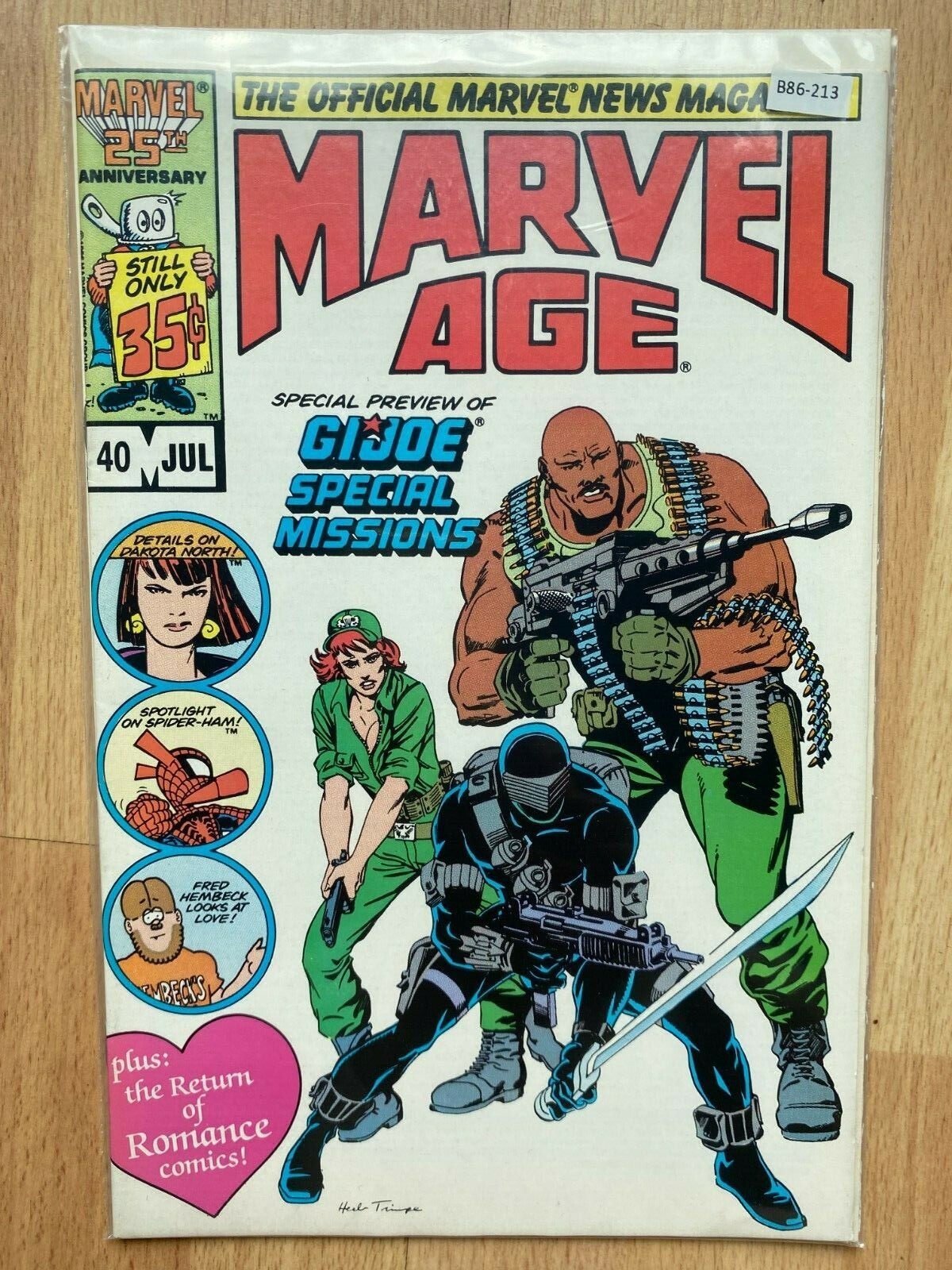 Marvel Age #40 1986 High Grade Marvel Comic Book B86-213 | eBay